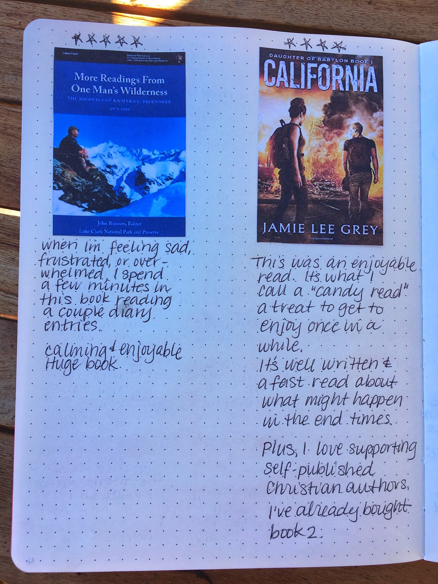 {Reading Notebook} August books