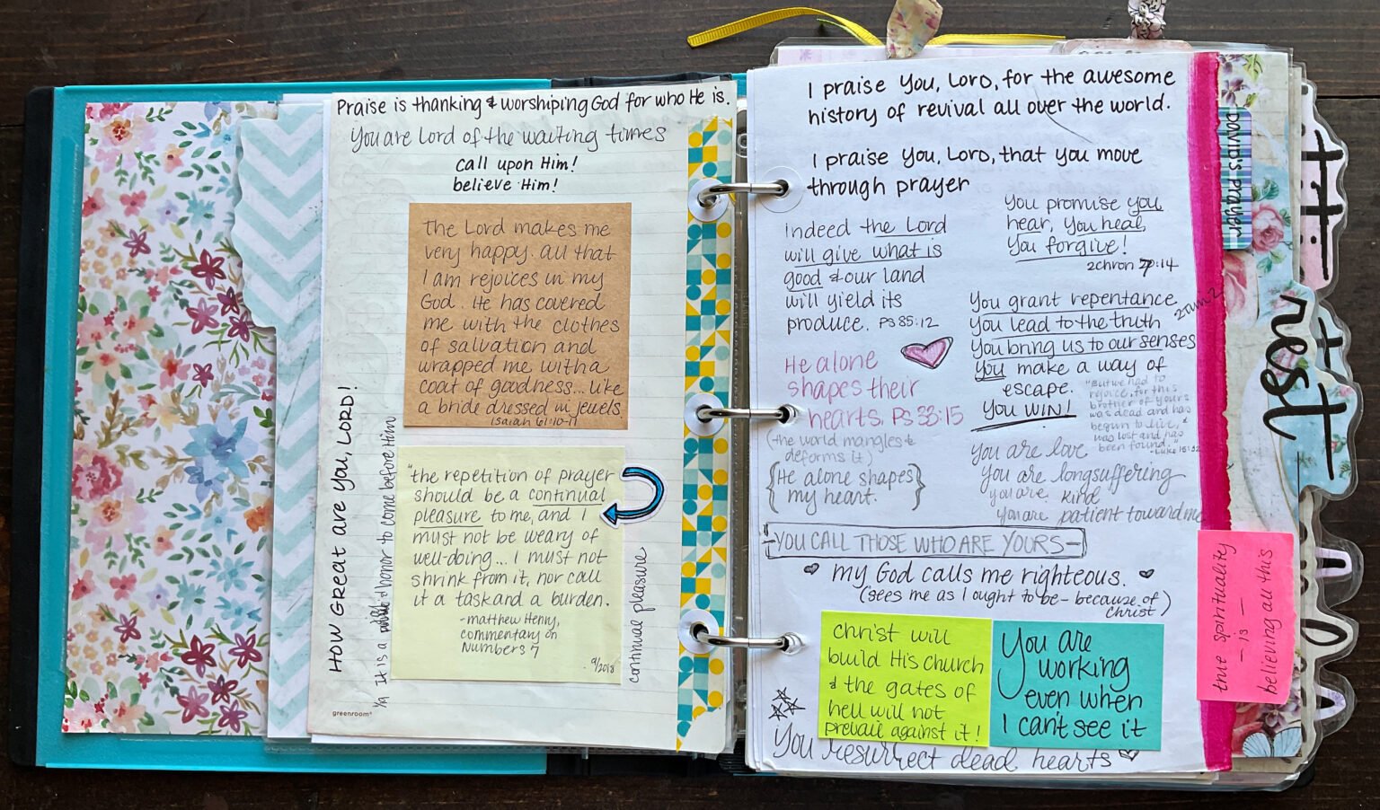 2024 prayer binder flip-through + new workbook!