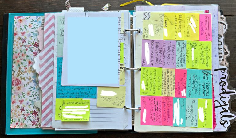 2024 prayer binder flip-through + new workbook!